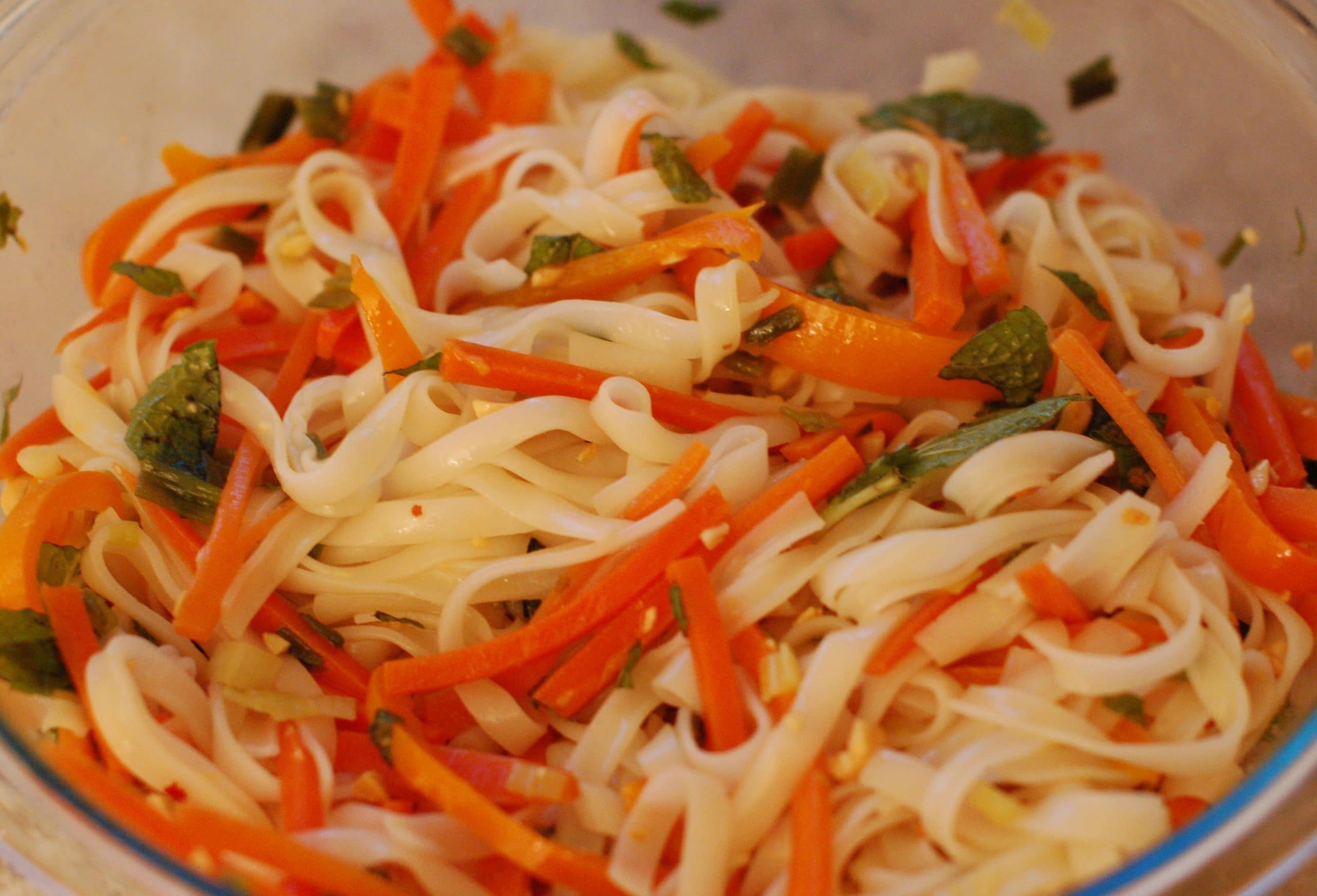 Thai Rice Noodle Salad Recipe Small Bites By Jessica